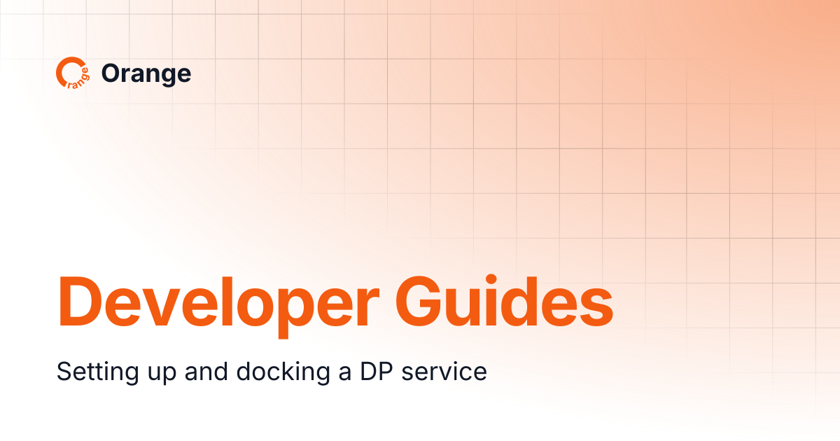 Developer Guides | Orange
